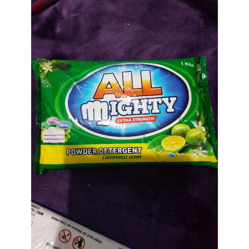 ALL mighty detergent powder 1kl with calamansi scent | Shopee Philippines