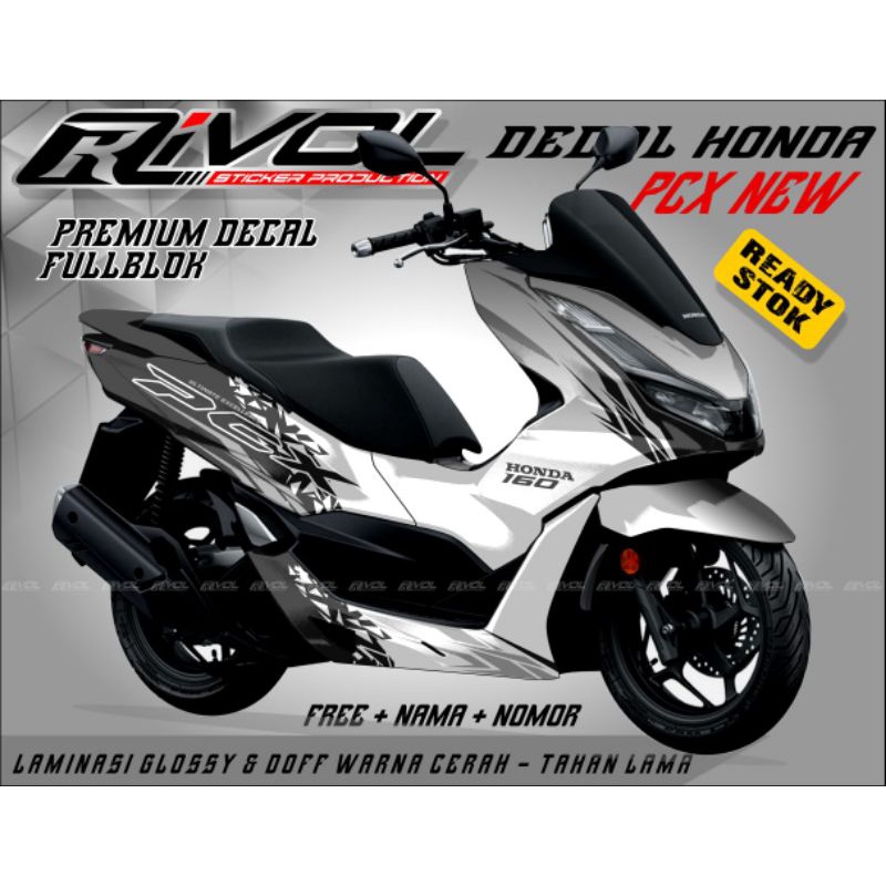 Full body decal For honda pcx 160 Motorcycle full body striping ...