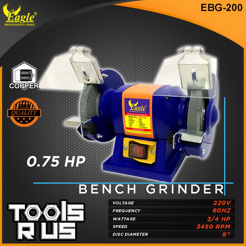 Eagle Bench Grinder 5" 6" & 8" | Shopee Philippines