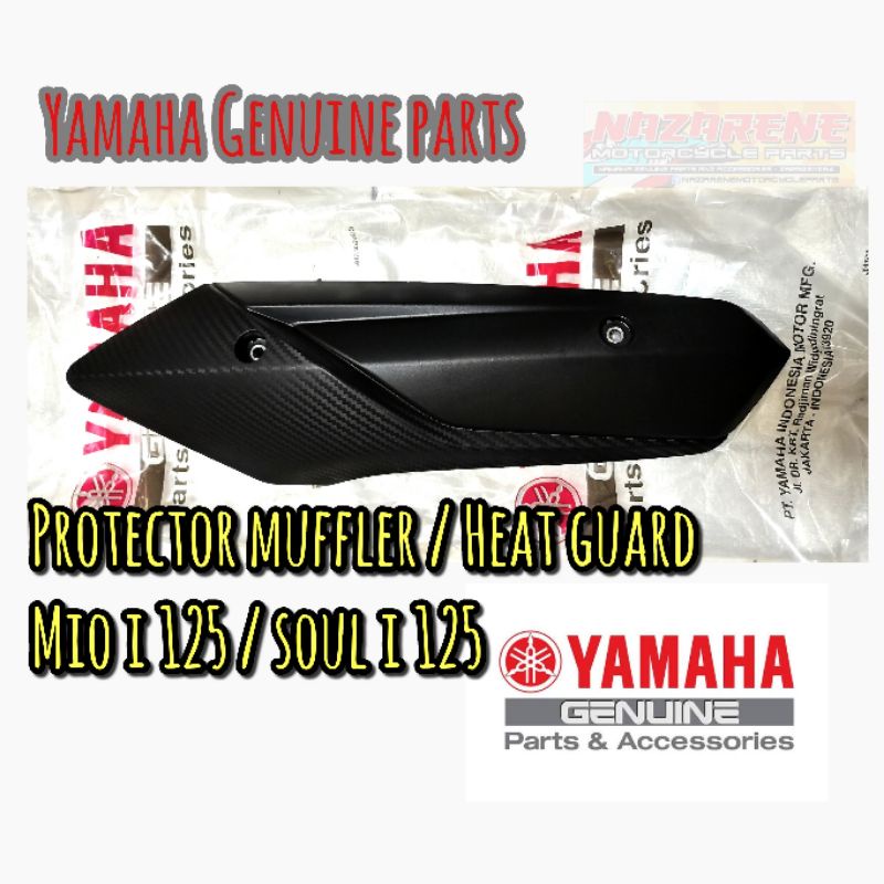 Yamaha genuine Protector Muffler / Heatguard mio i 125 / soul i 125 ...