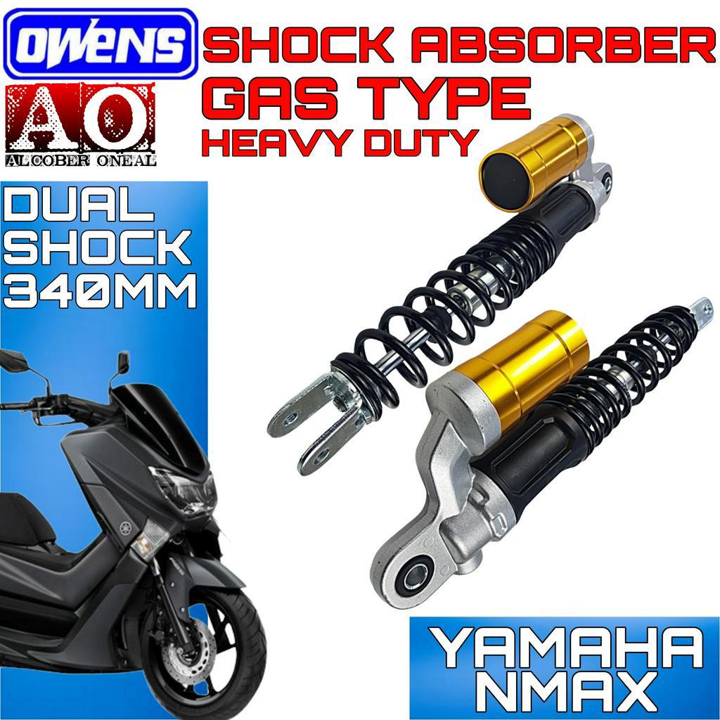 OWENS Rear Shock Absorber YAMAHA Nmax Gas Type DualShock Absorber Set ...
