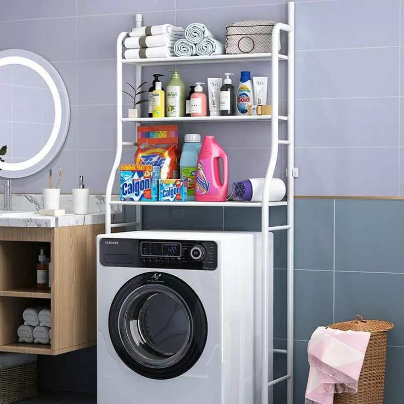 Shelves Shelf Above The Rack Washing Machine Toilet Luggage Batnroom ...