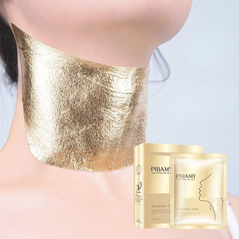 Anti-aging Gold Firming Neck Mask Moisturizing Hydrating Neck Mask ...
