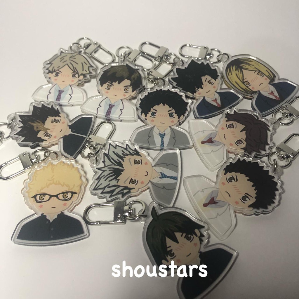 Haikyuu!! School Uniform Keychains by Shoustars | Shopee Philippines