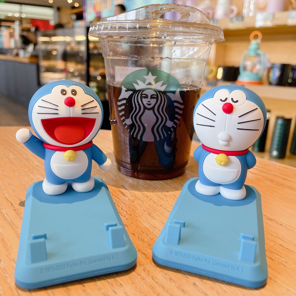 Genuine License Cartoon Doraemon mobile Phone holder Cute table ...