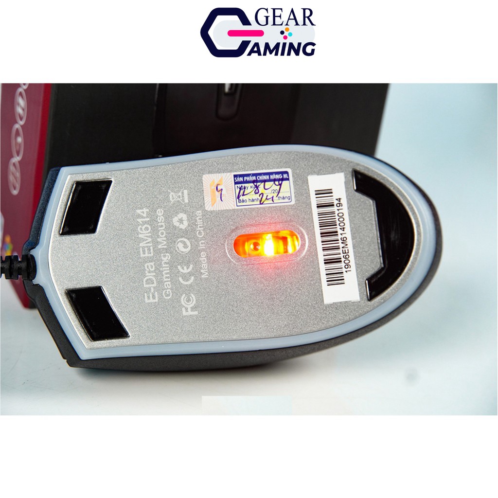 E-dra EM614 RGB led Gaming Mouse - Avago 3050 mandarin sensor - Maximum ...