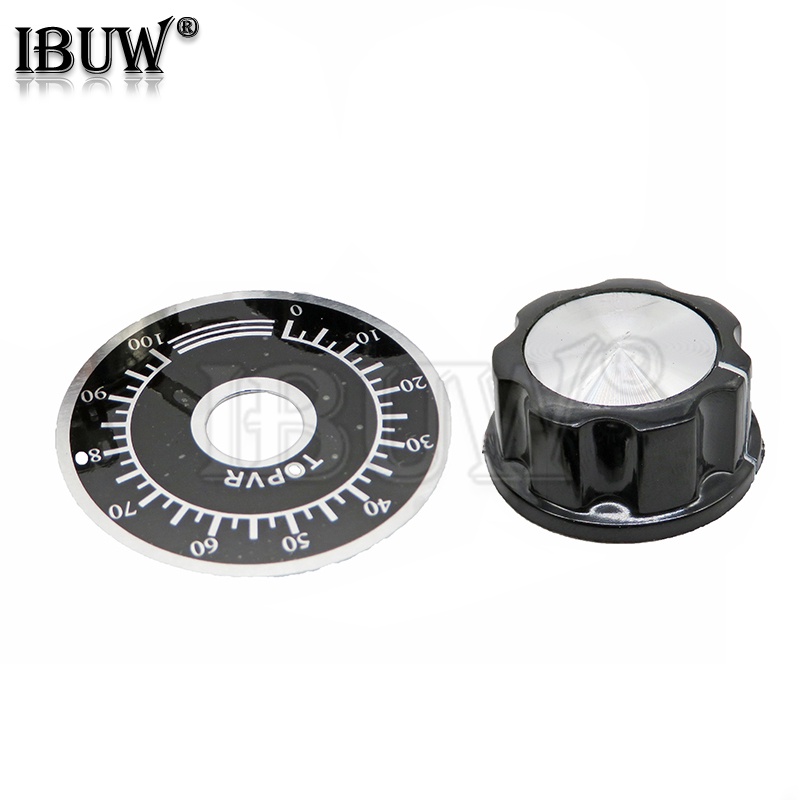 10Sets 10PCS A03 dial knob WTH118 + 10PCS MF-A03 bakelite knob with ...