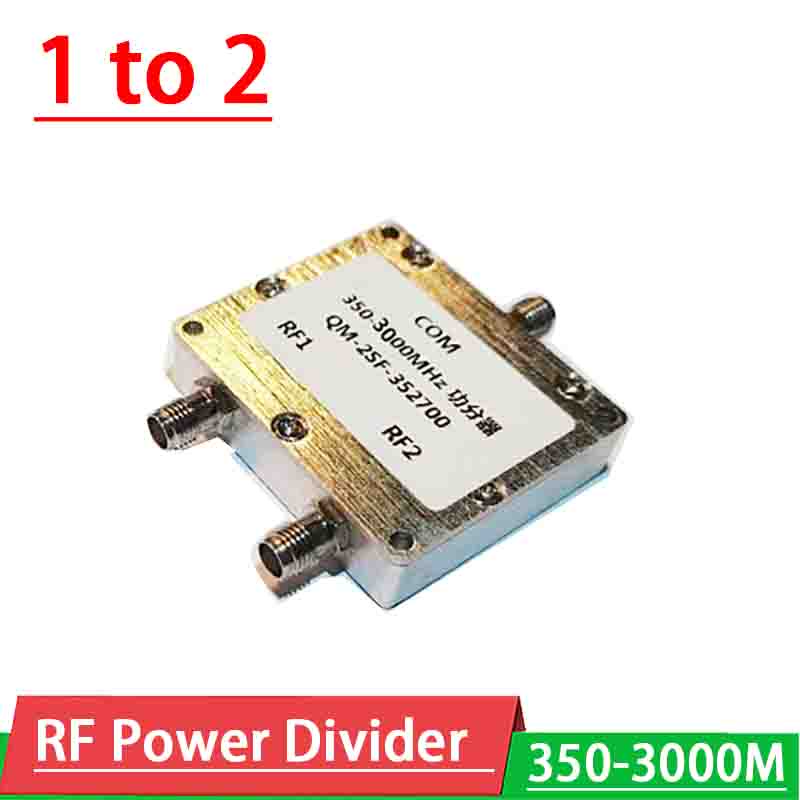 350-3000MHZ Power Divider RF power splitter 1 to 2 Power Divider ...