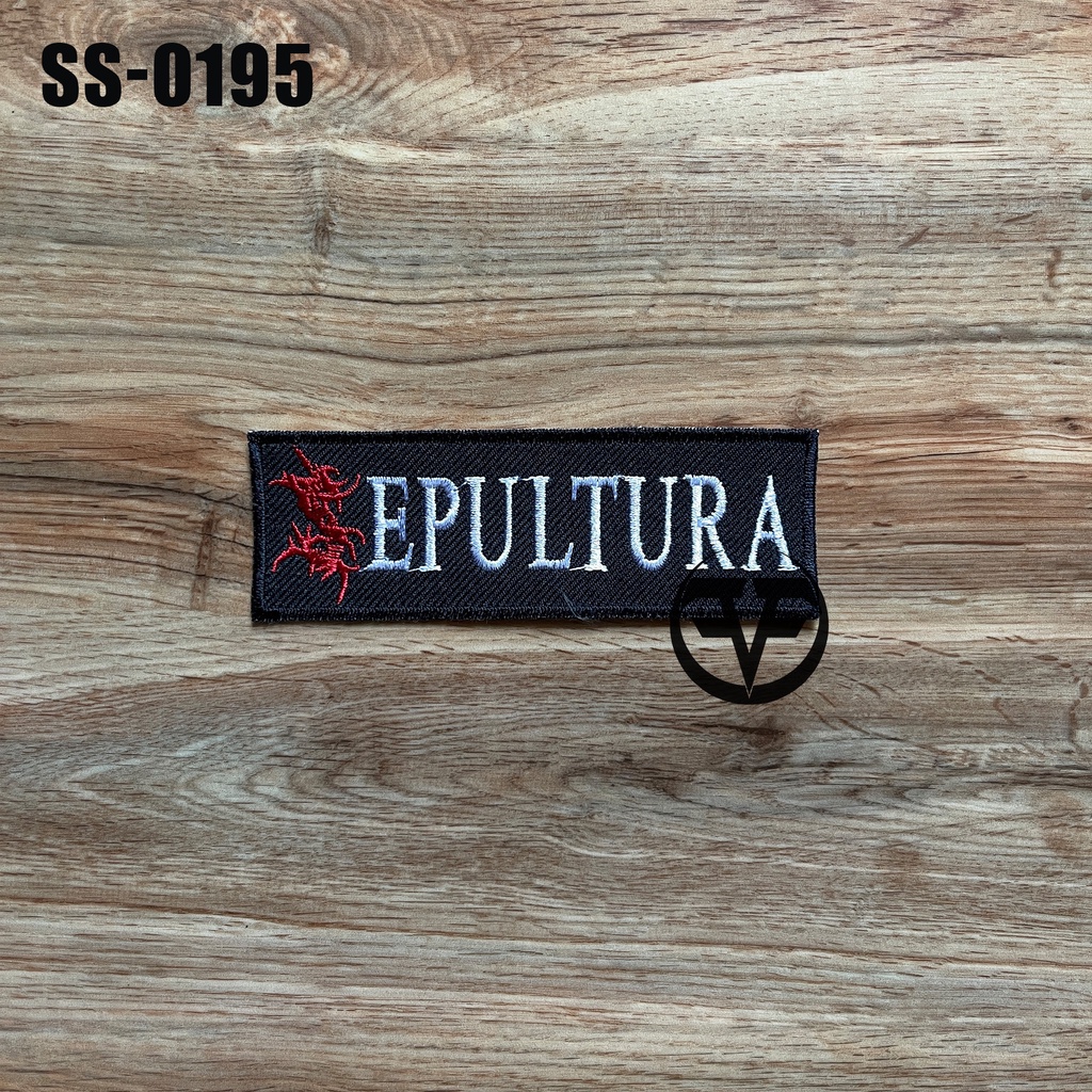 Slipknot SEPULTURA patch emblem Embroidery METAL BAND MOTIF extra ...