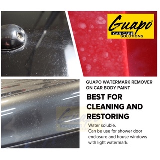 Guapo Car Care Watermarks Remover for Car Body Paint / Water Mark ...