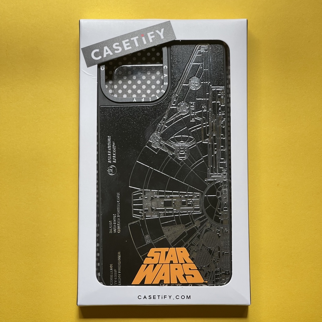 CASECASE X STAR WARS Millennium Falcon Mirror Casing Apple IPhone 14 ...