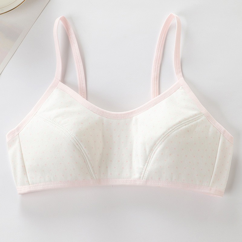 MOMO 10-17Yrs Baby Bra Kids Bra Teen Sando Bra Soft Solid Color Student ...
