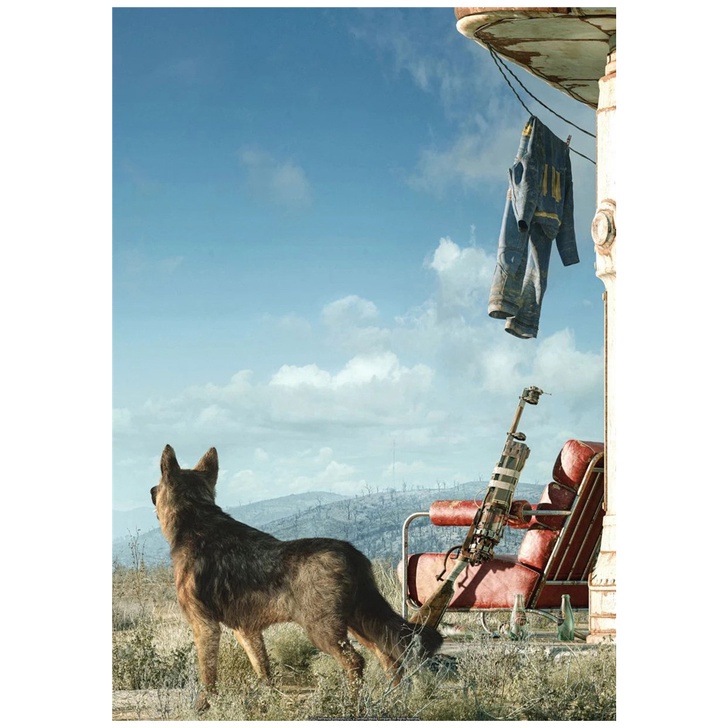 Exquisite Wallpaper of the Game Fallout 4 Key Art of Furniture ...