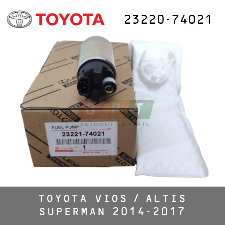 TOYOTA Intank Electric Fuel Pump for VIOS Gen 3 Superman 2014-2017 ...