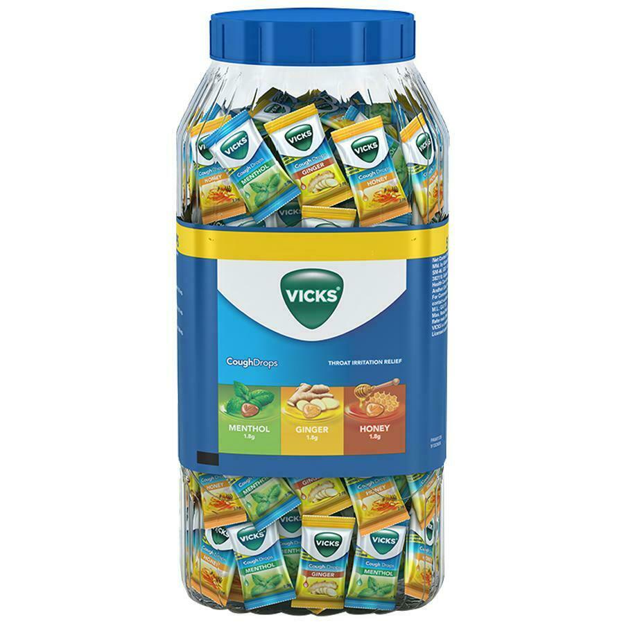 Vicks Drop Cough Relief Candy 1 Bottle 200 Tablets | Shopee Philippines