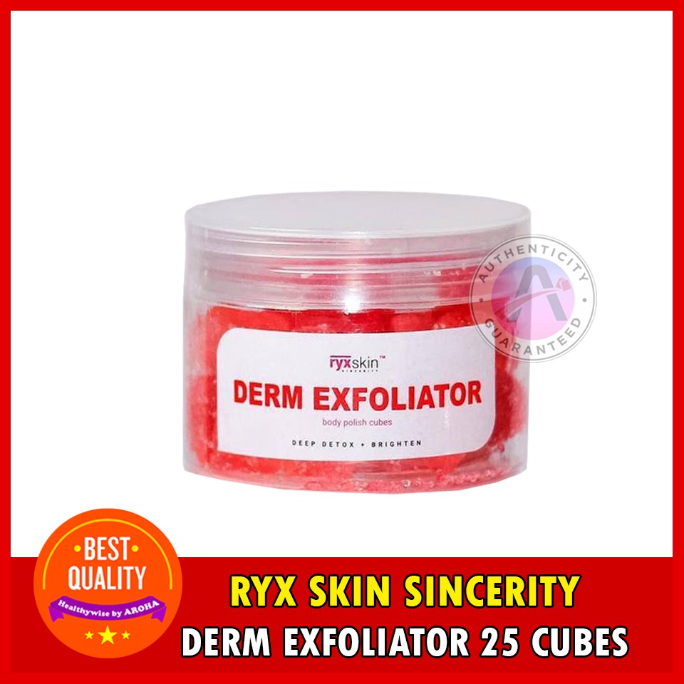 SALE! RYX Skin Sincerity Derm Exfoliator BODY POLISH CUBES [EXP DATE: 9 ...