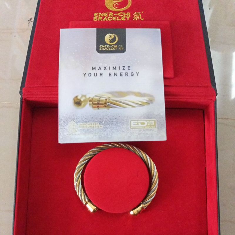 ORIGINAL ENER-CHI BRACELET ORIGINAL (USA TECHNOLOGY EC PRODUCTS ...
