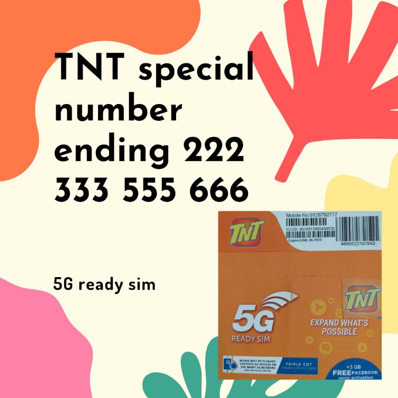 TNT sim special number | Shopee Philippines