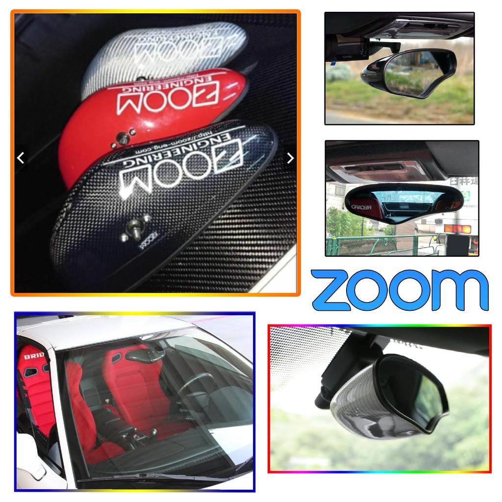 Rearview Center mirror Zoom Engineering Monaco Style Rear View Mirror ...
