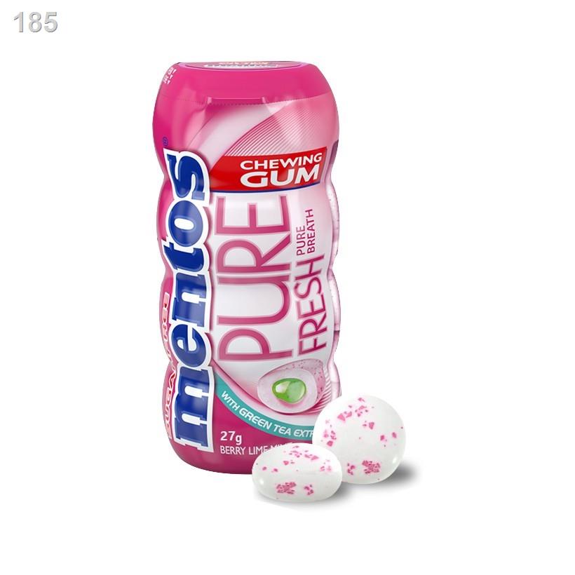 Mentos Pure Fresh Berry Lime Mint Gum Sugarfree 27g | Shopee Philippines
