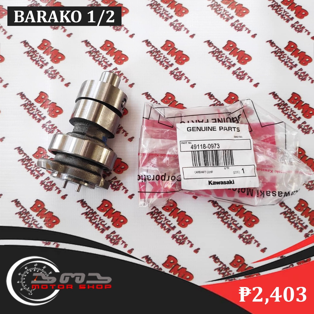 Camshaft Comp Barako 1 and 2 49118-0973 v01.2025 | Shopee Philippines