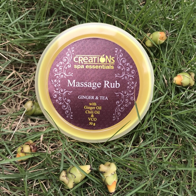 BIG (50g) Massage Rub by Creations Spa Essential | Shopee Philippines