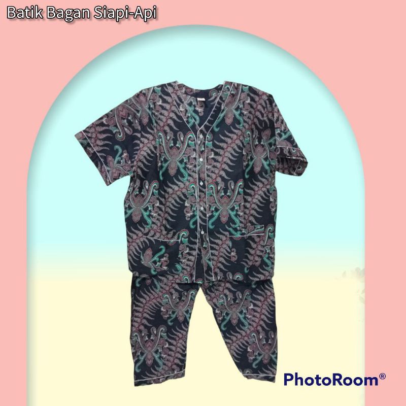 Xxl bagan siapi-api batik pajamas size xxl / jumbo men's pajamas ...