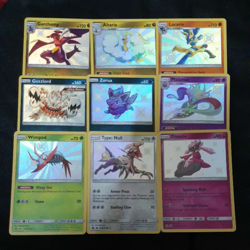 Pokemon Card TCG: Hidden Fates: Shining Garchomp/ Altaria/ Lucario ...