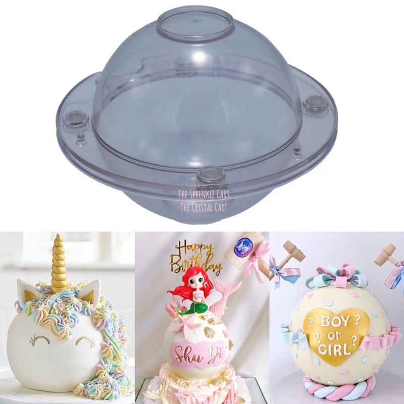 Sphere Pinata Molder Chocolate Cake Smash Molder Round Birthday ...