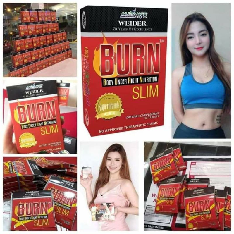 BURN SLIM Tablets (Oct.2025 expiration) PAM-PAPAYAT | Shopee Philippines