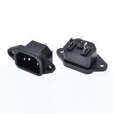 Ac Inlet Socket 3P 3 Pin 2 Pin Number 8 Socket PC Male - Male | Shopee ...