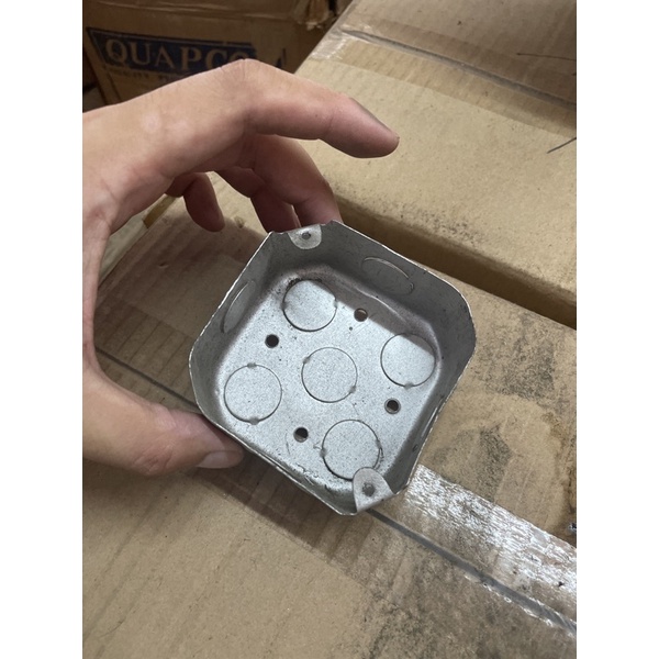 UTILITY BOX SQUARE BOX 4x4 4-11/16 junction box PVC metal utility metal ...