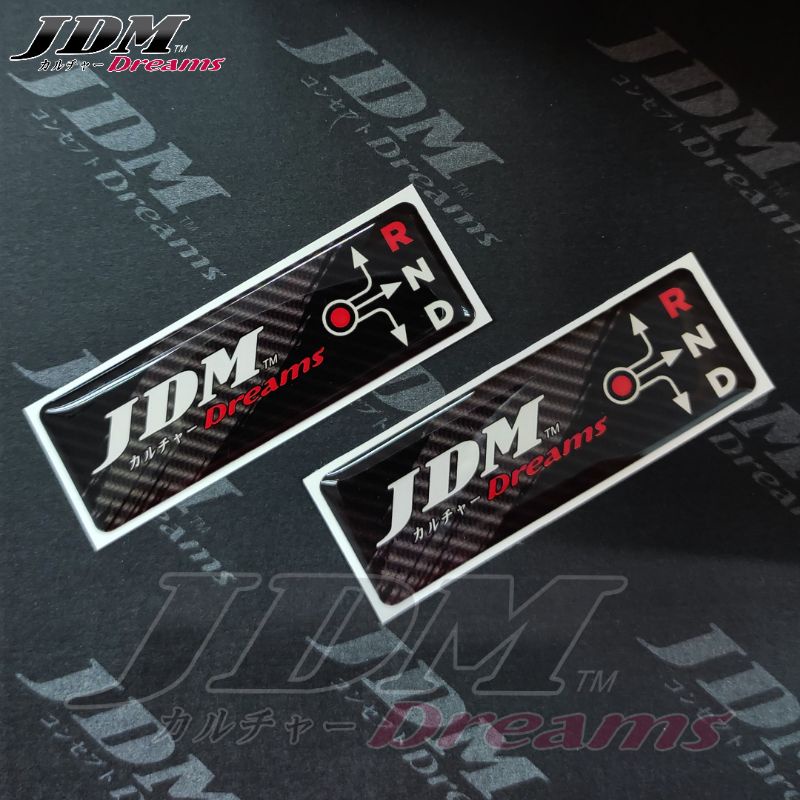 JDM Dreams Automatic Transmission Shift Pattern Plate Emblem Sticker ...