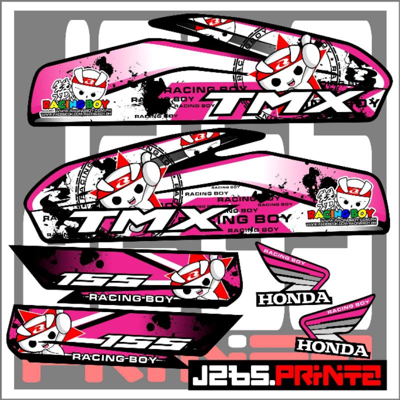 TMX 155 Racing Boy decals | Shopee Philippines