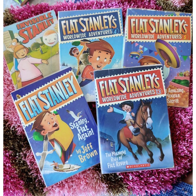 Kalibruhan: Scholastic:Jeff Brown Flat Stanley series (kids) | Shopee ...