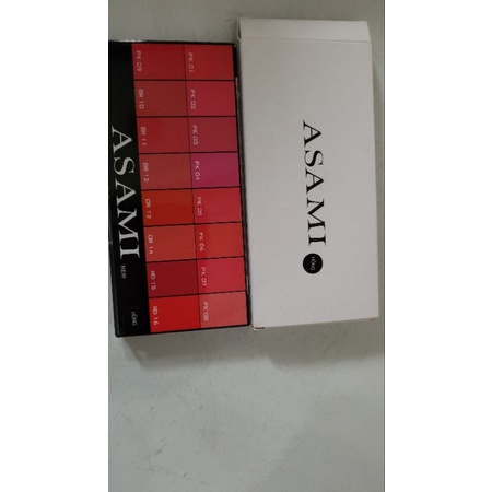 Asami Lipstick test Set 16 Colors | Shopee Philippines