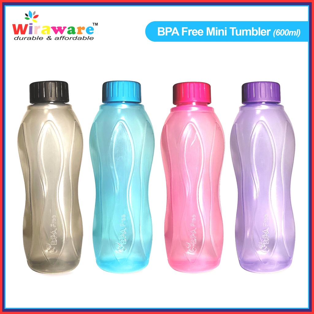 Wiraware BPA Free Tumbler, Botol Minuman 600ml | Shopee Philippines