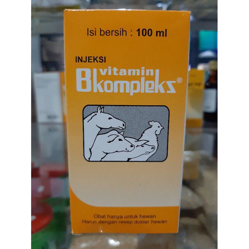 Vitamin B Complex Injection 100 ml Chicken Goat Cow Sheep Duck | Shopee ...
