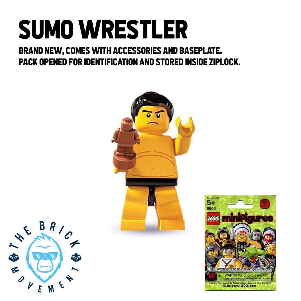 LEGO® Collectible Minifigure Series 3: Sumo Wrestler Minifigure ...