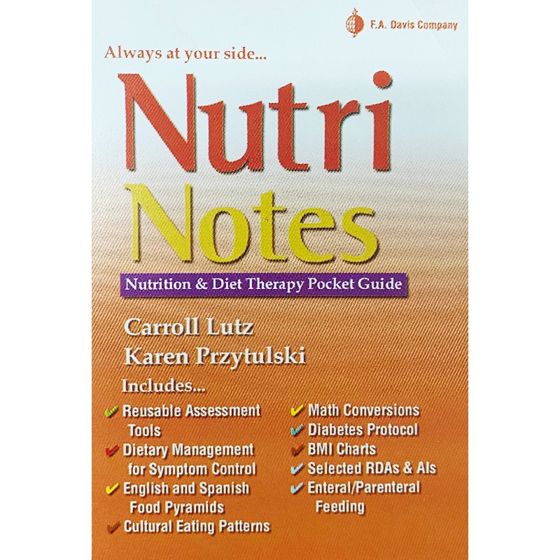 Nutri Notes: Nutrition and Diet Therapy Pocket Guide | Shopee Philippines