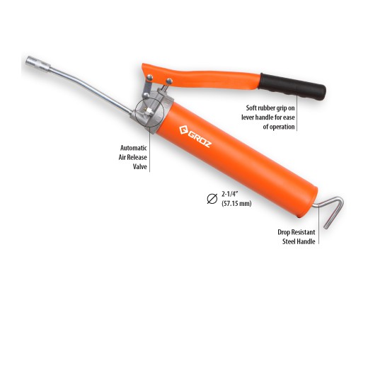 Groz Lever Grease Gun 400g Model:V1R/N | Shopee Philippines