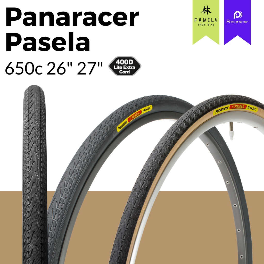 Panaracer Pasela 650c 26" Bicycle Tire | Shopee Philippines