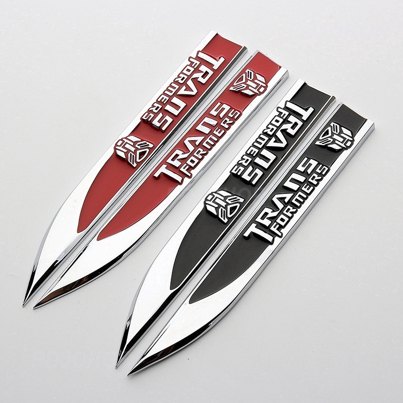 Transformers Metal Modified Car Stickers Blade Leaf Side Markers ...