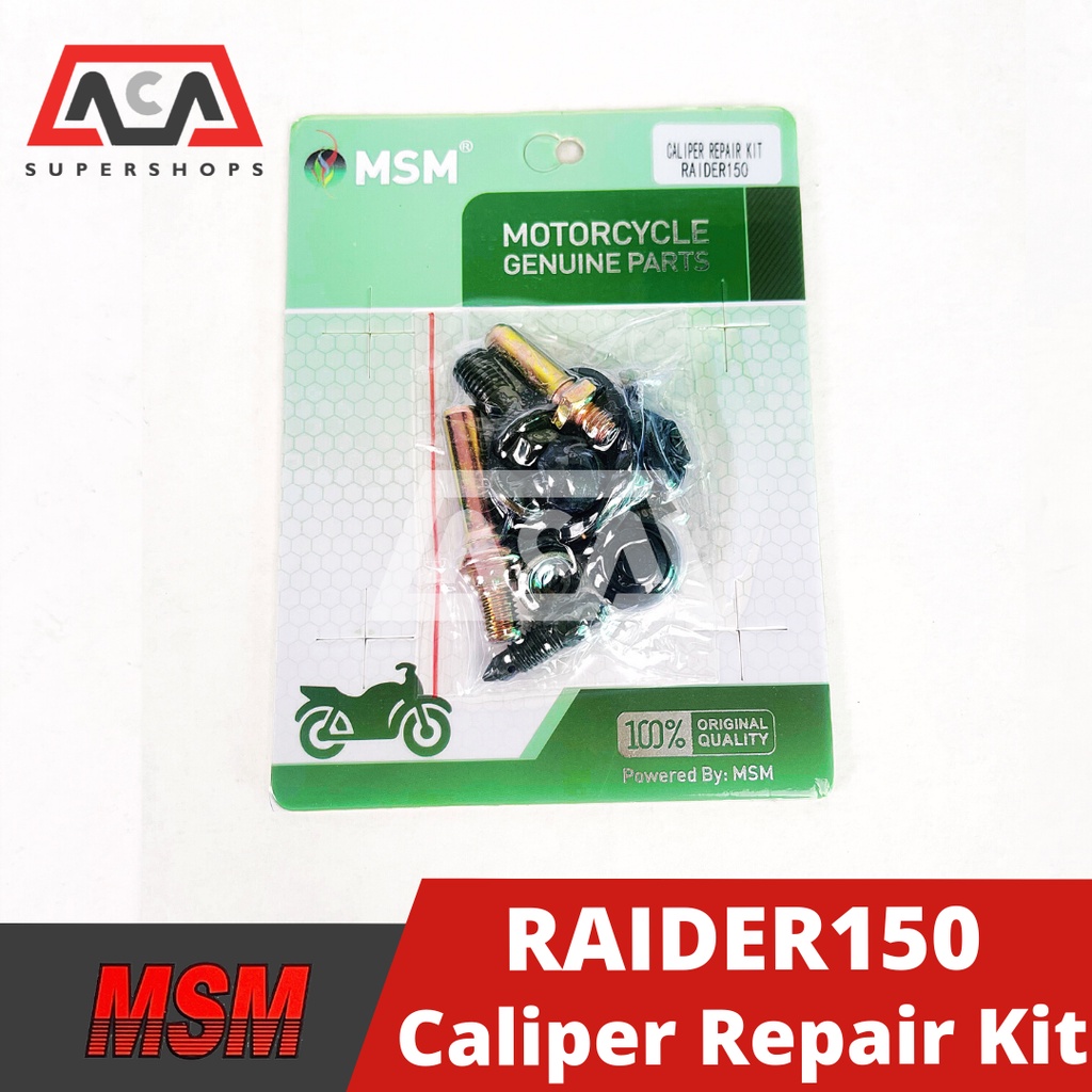 MSM Caliper Repair Kit for RAIDER 150 REAR | Shopee Philippines