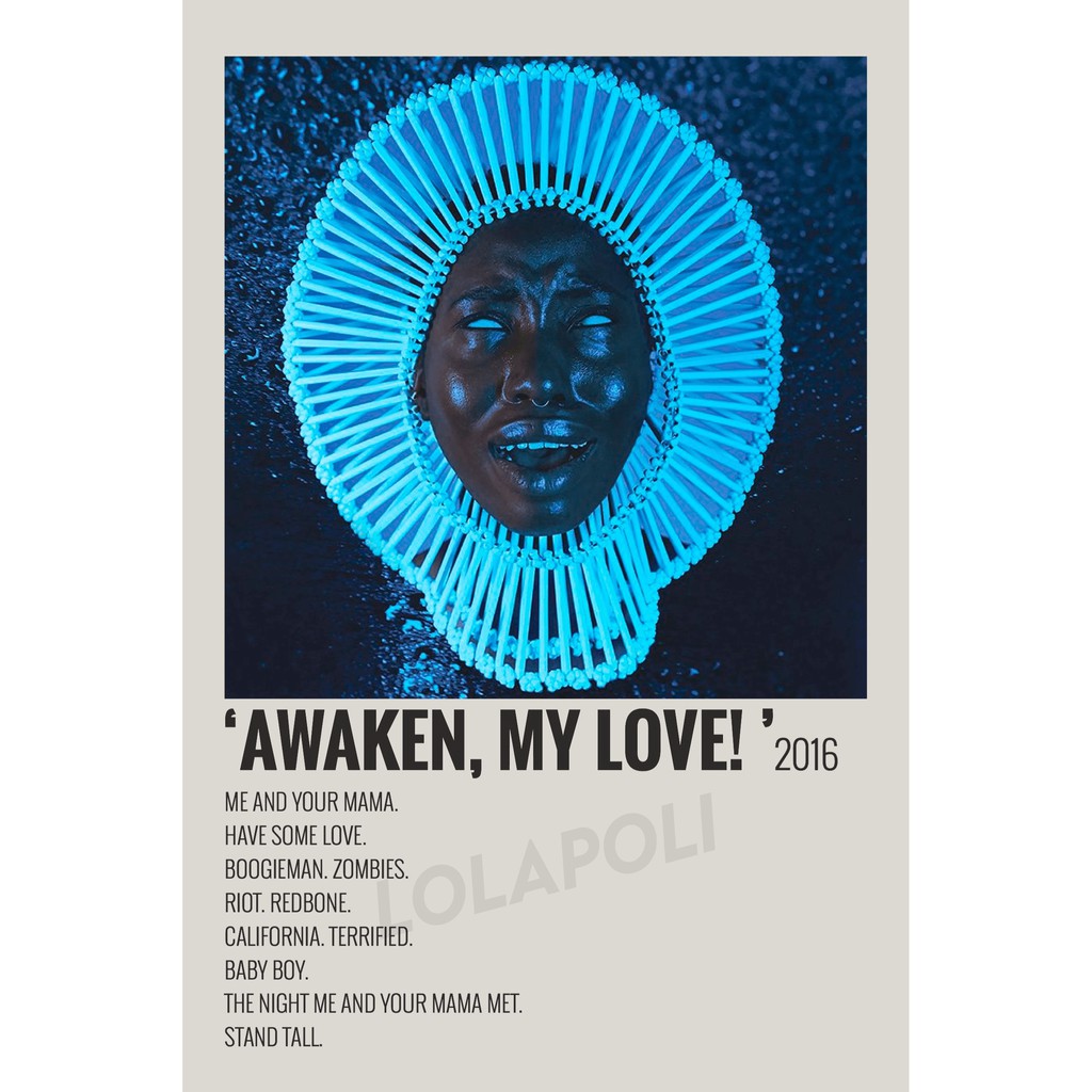 Awaken Album Cover Poster, My Love! - Childish Gambino | Shopee Philippines