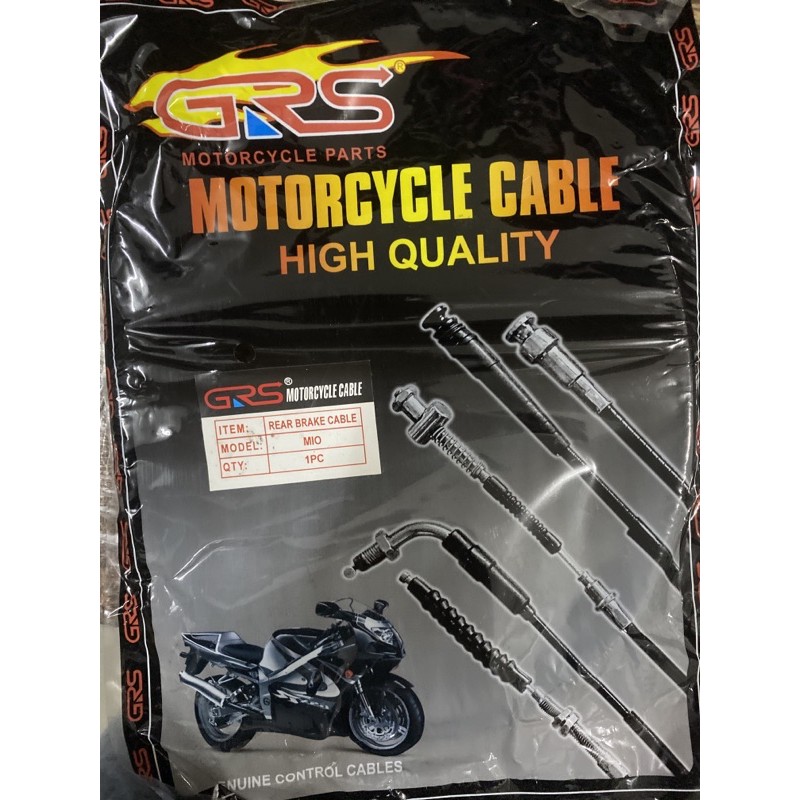 ZWB racing Motorcycle rear brake cable Mio | Shopee Philippines