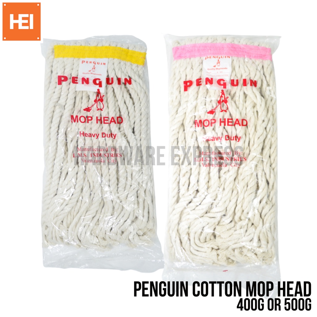 PENGUIN Cotton Mop Head 400g or 500g | Shopee Philippines