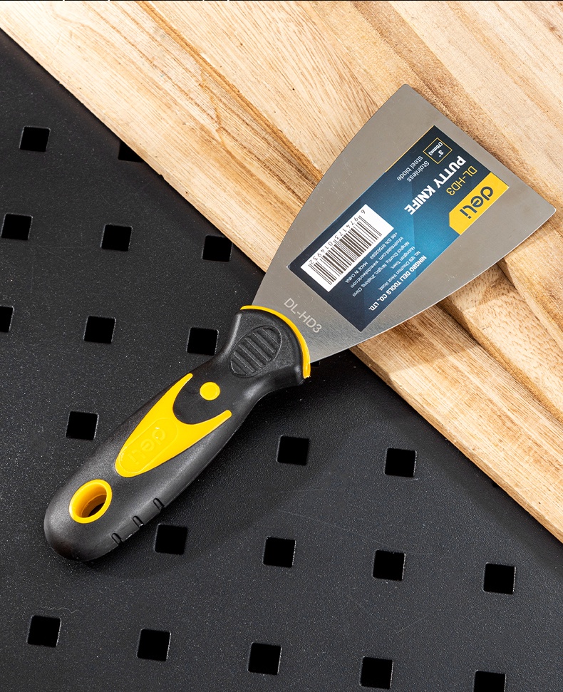 Deli Putty Trowel Soft Grip Stainless Scraper Putty Knife Trowel EDL ...