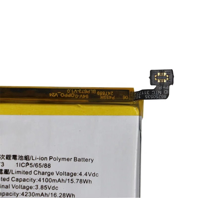 Mobile Phone For Oppo (BLP673 A3S A5 A5S A7) Original High Quality Li ...