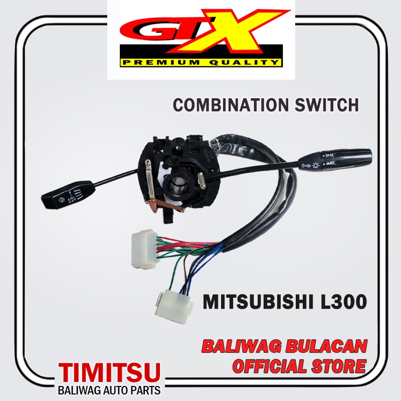 HEADLIGHT COMBINATION SWITCH MITSUBISHI L300 ALL LHD PART NO. MR328705 | Shopee Philippines
